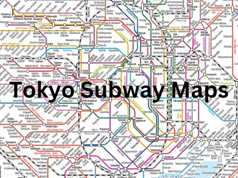 Navigating Tokyo: Your Guide to the English Tokyo Subway Map